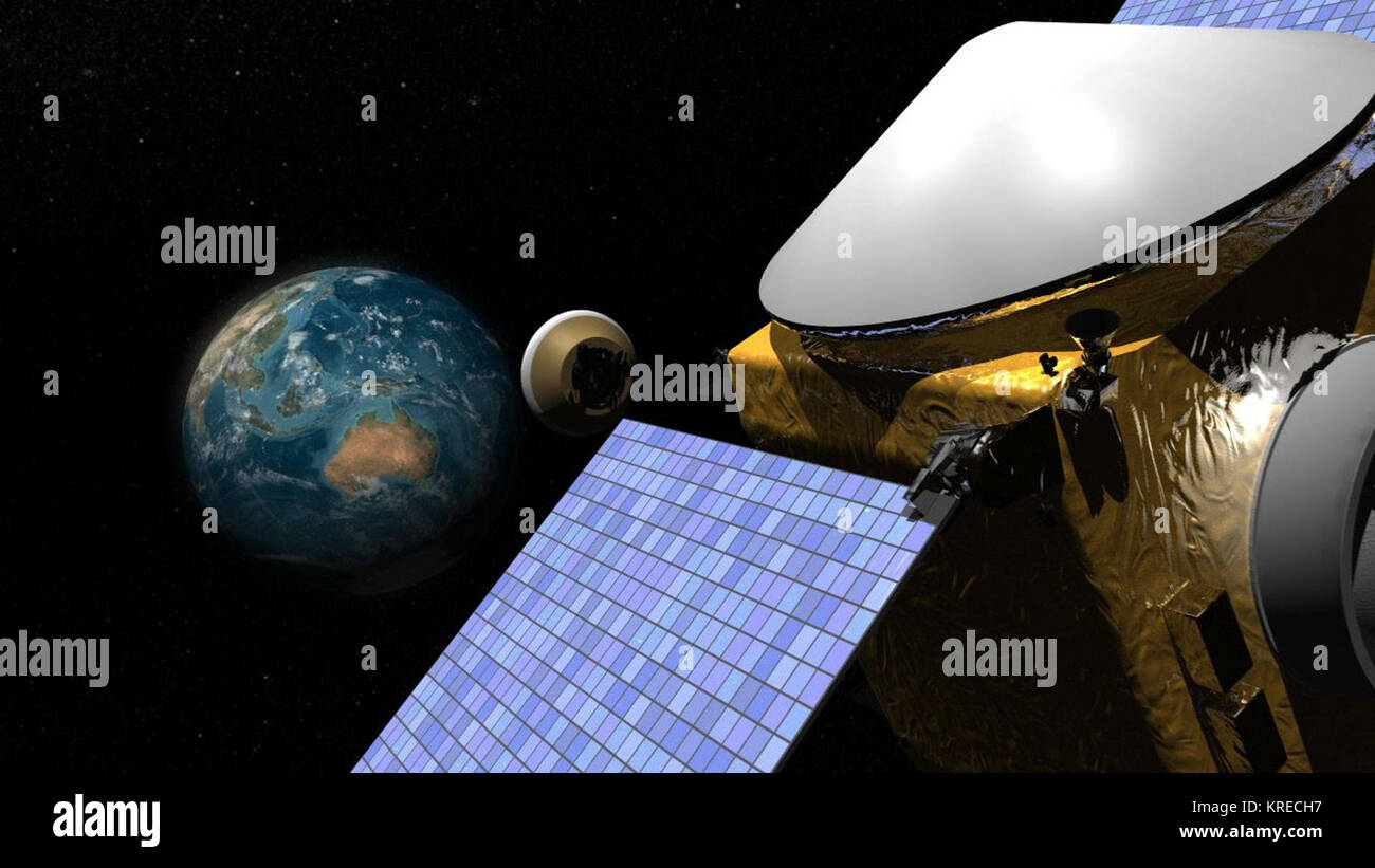 Artist's concept of the OSIRIS-REx Sample Return Capsule Stock Photo ...