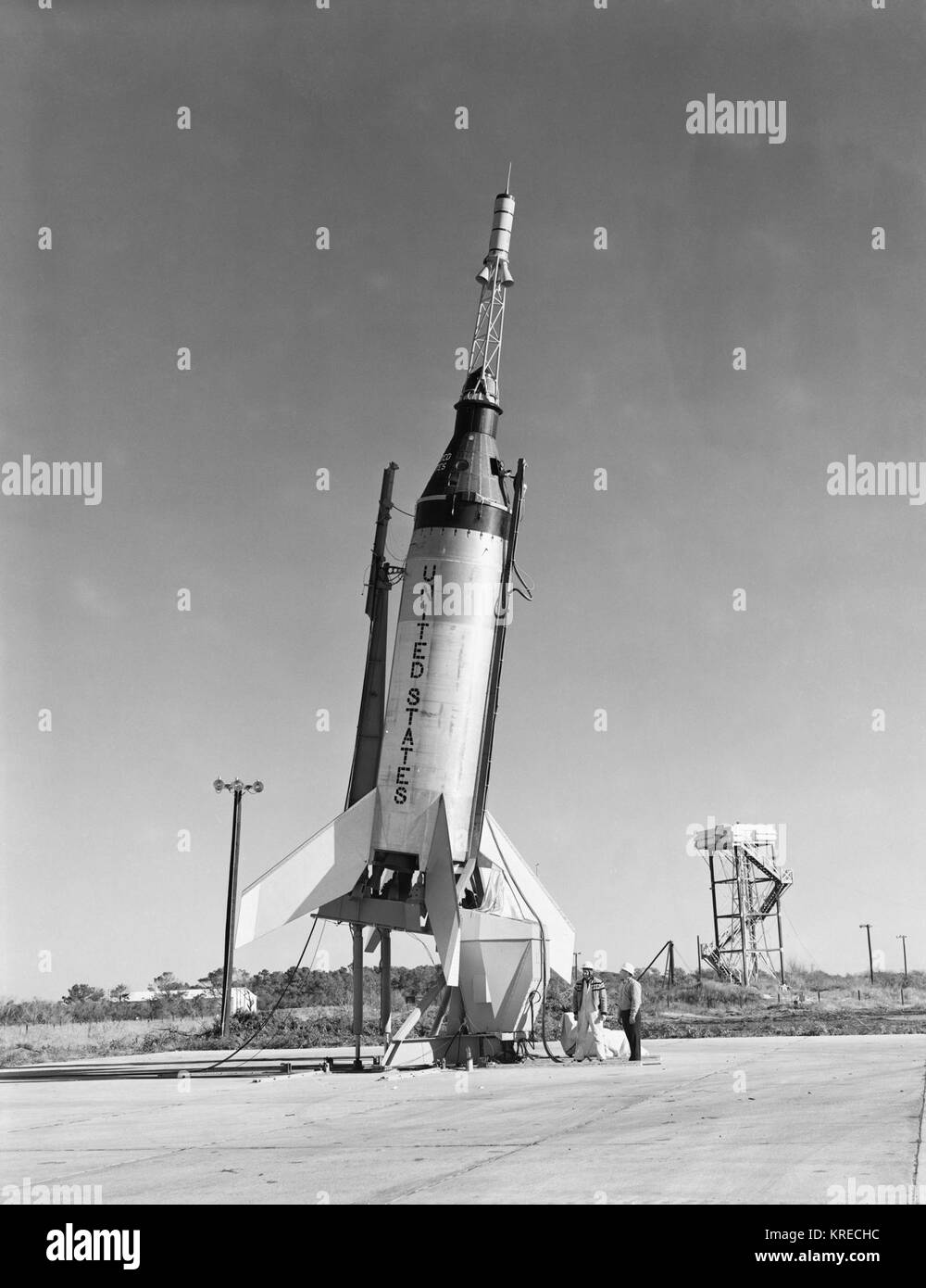 Little Joe 5 prelaunch Stock Photo - Alamy