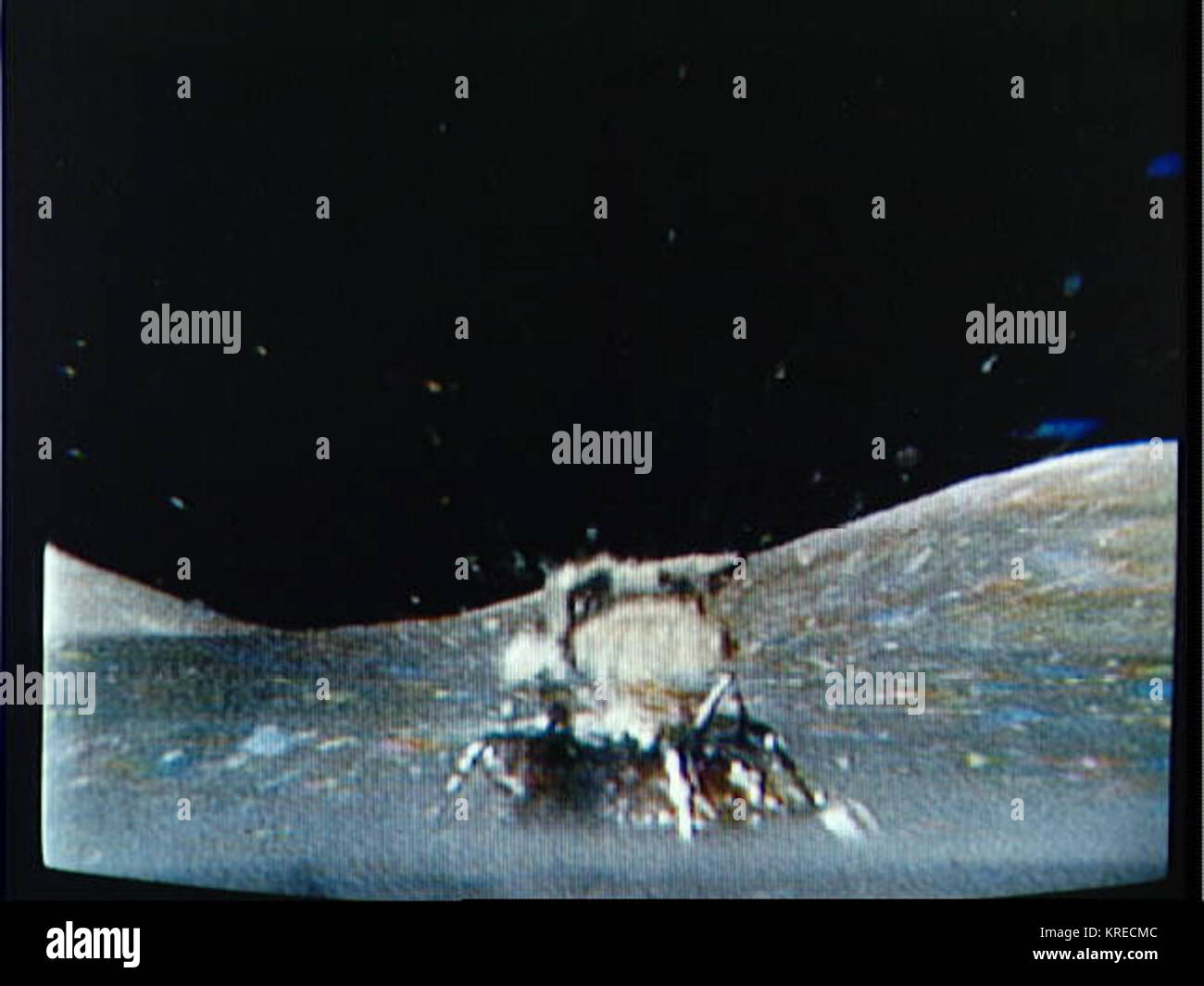 Apollo-17 LM Challenger liftoff 1 Stock Photo - Alamy