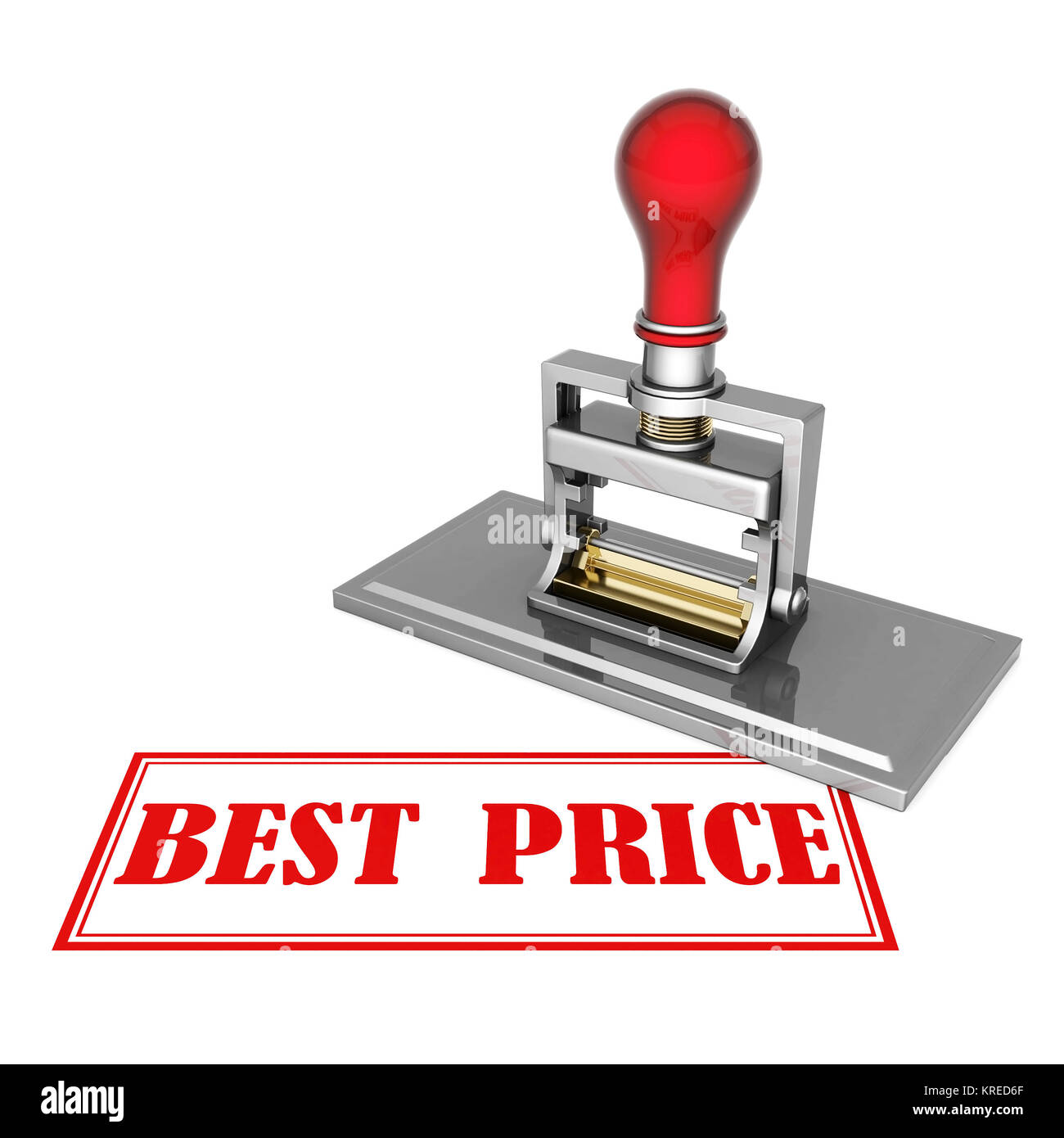 best price beautiful stamp isolated on white background Stock Photo - Alamy