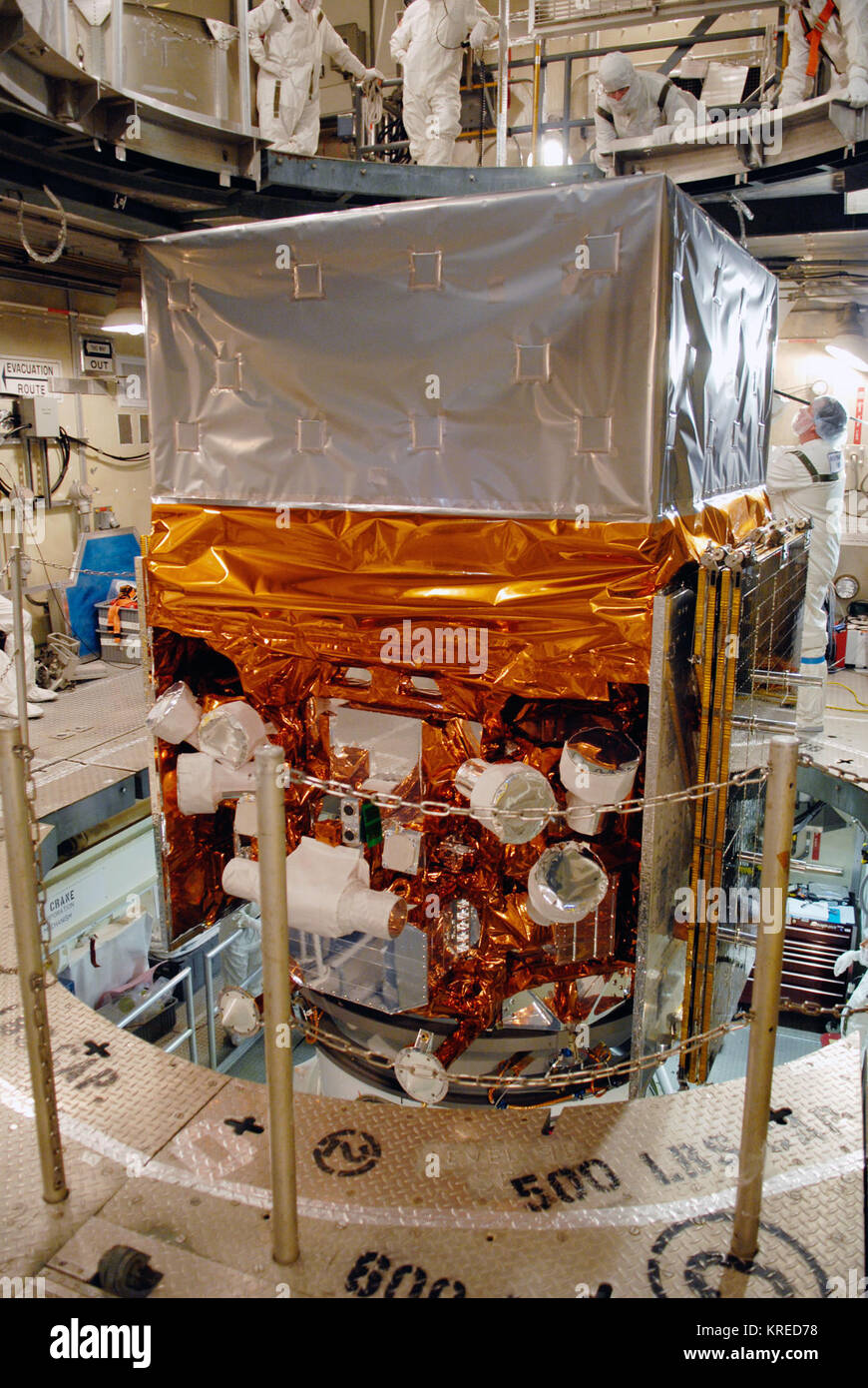 GLAST on top of its Delta II Heavy Stock Photo - Alamy