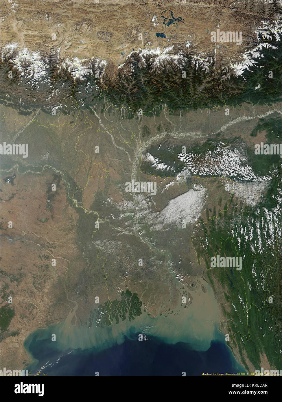 The ganges satellite hi-res stock photography and images - Alamy