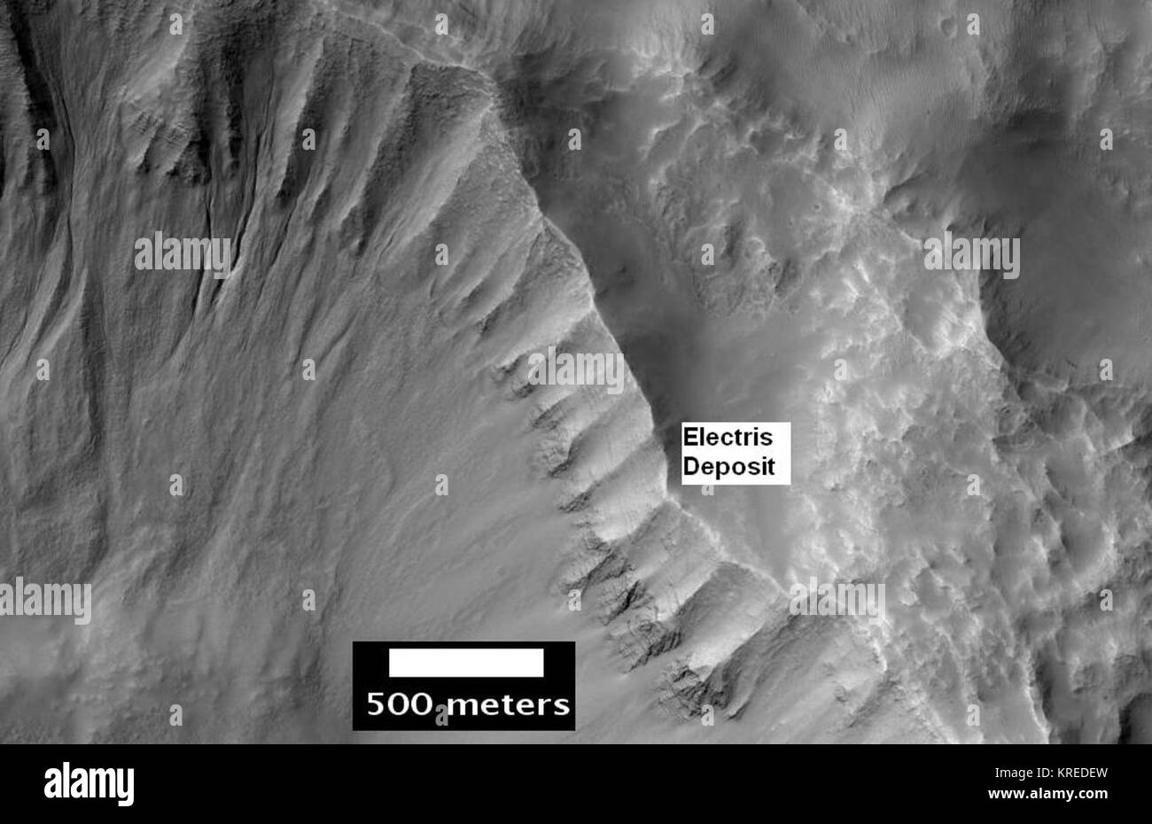 Electris Deposit Layers Stock Photo - Alamy