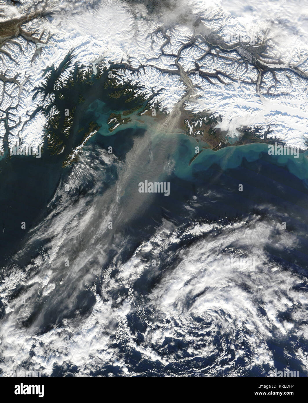 Glacial Dust off Alaska Stock Photo - Alamy