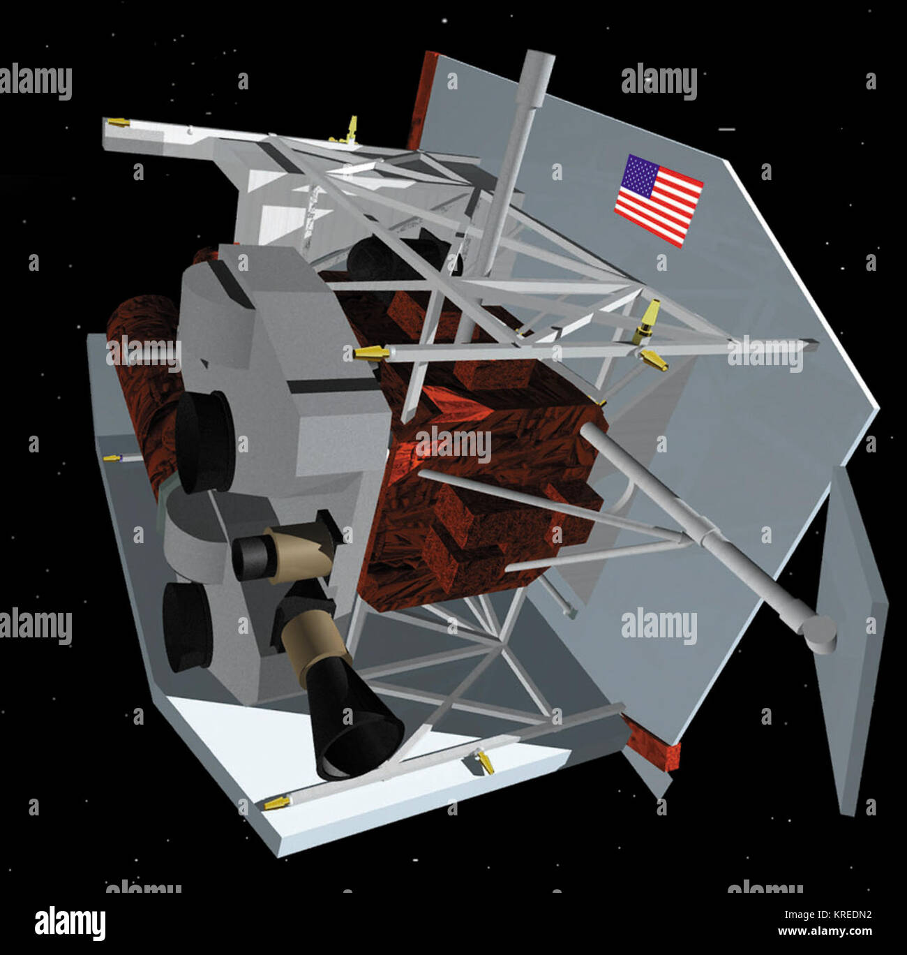 Deep Impact spacecraft Stock Photo - Alamy