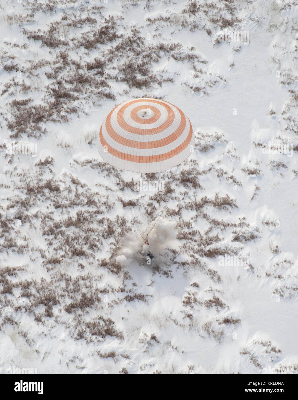 Expedition 22 Crew Lands Stock Photo - Alamy