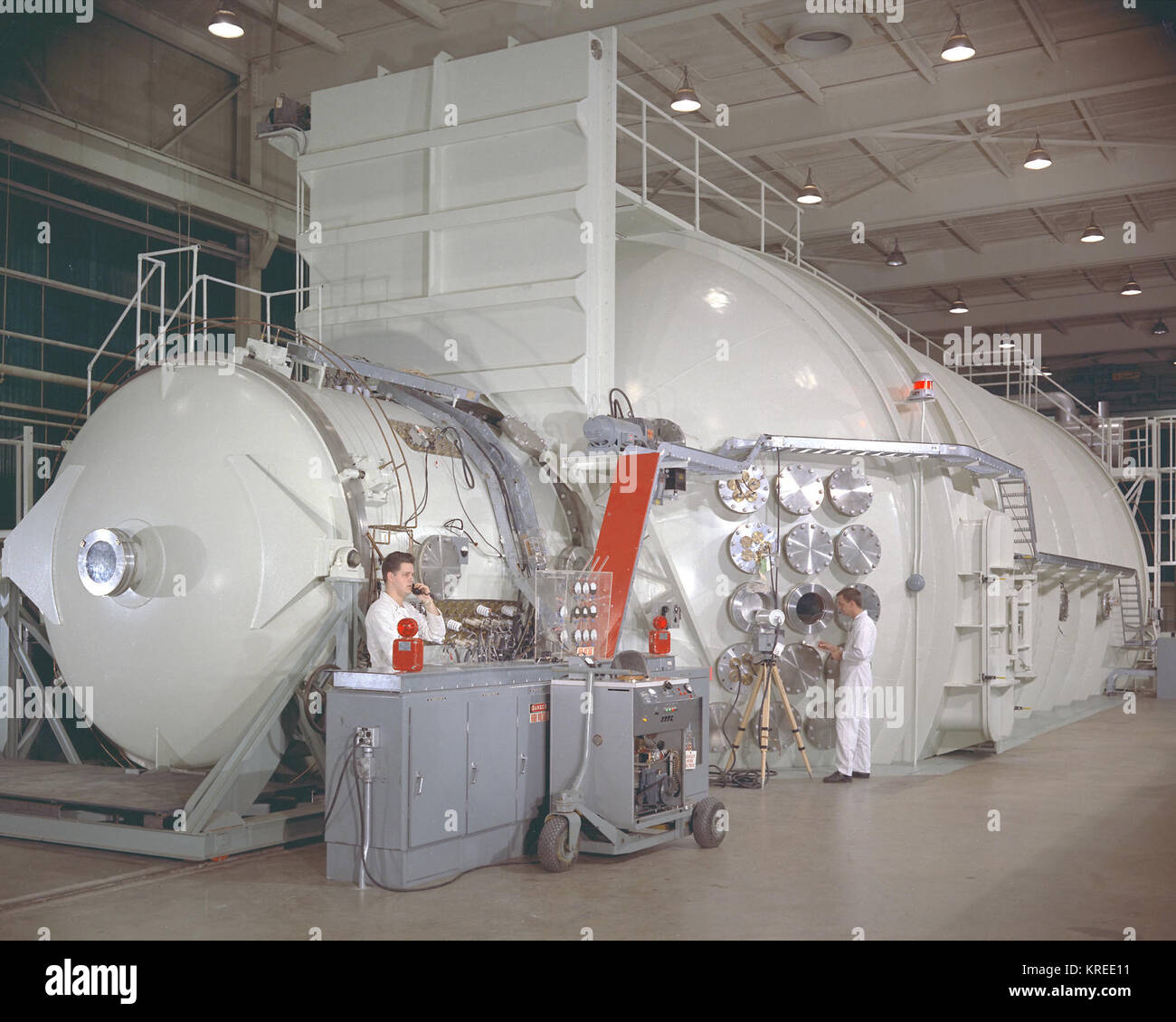 Ion Engine and Tank 6 at Electric Propulsion Lab - GPN-2000-000389 ...