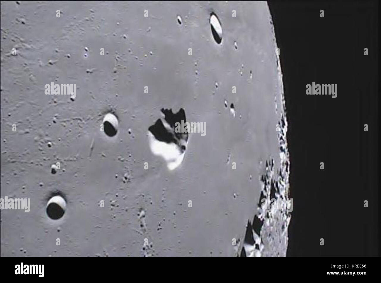 GRAIL MoonKAM NASA mission 08 Stock Photo - Alamy