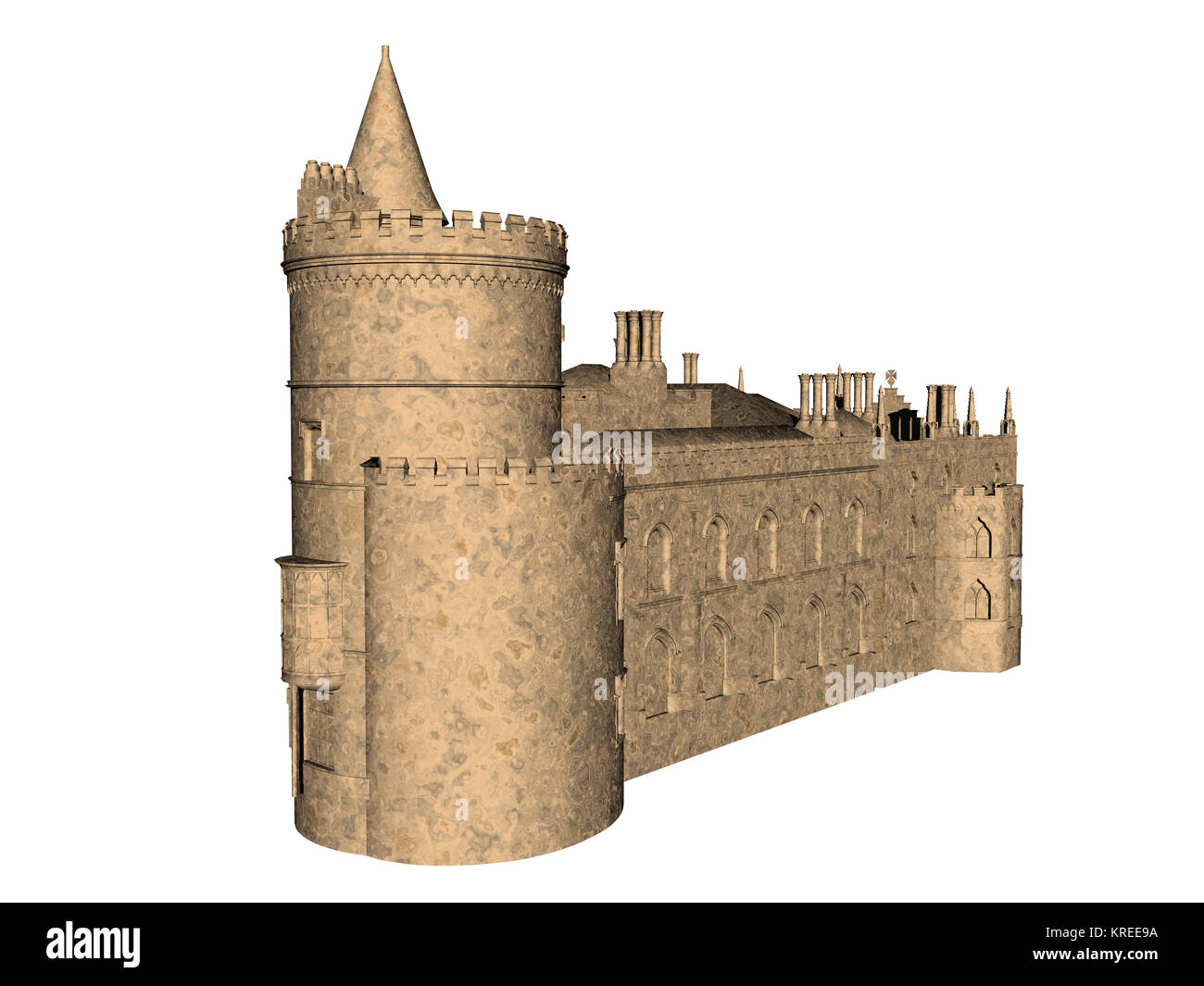 castle complex free Stock Photo - Alamy