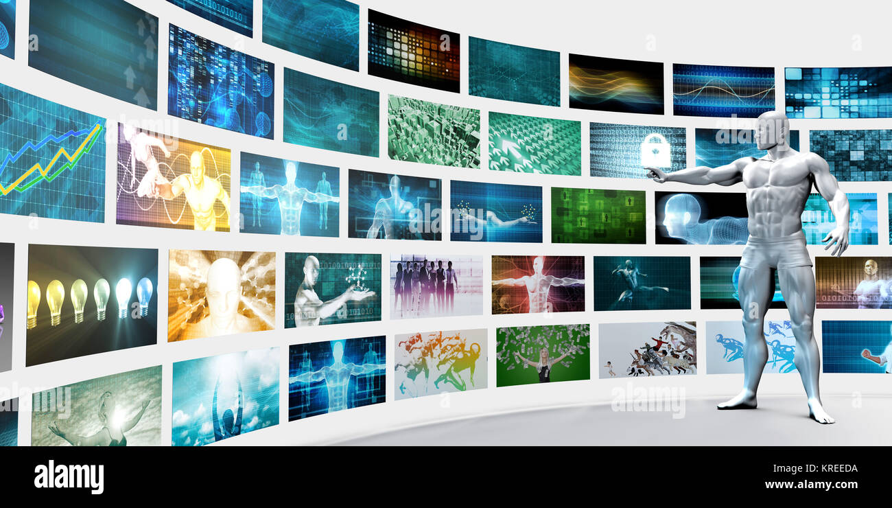 Video Wall Background Stock Photo - Alamy