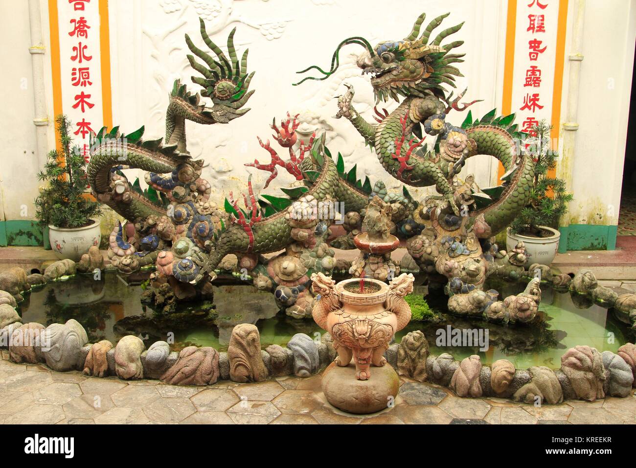 Quan Cong Temple, Hoi An, Vietnam Stock Photo - Alamy