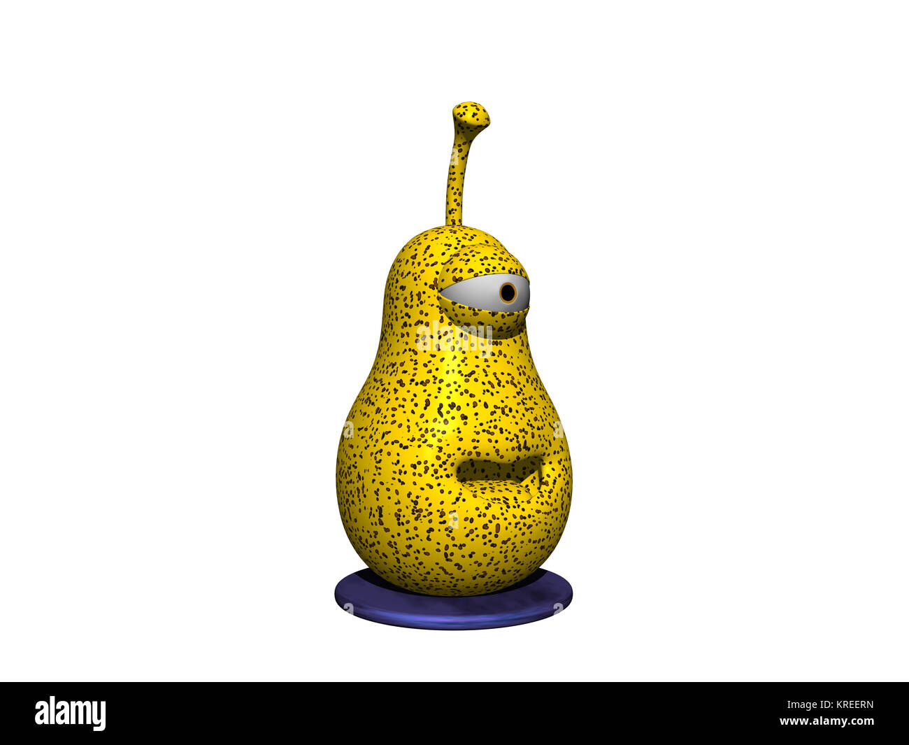 monster pear released as a comic Stock Photo - Alamy
