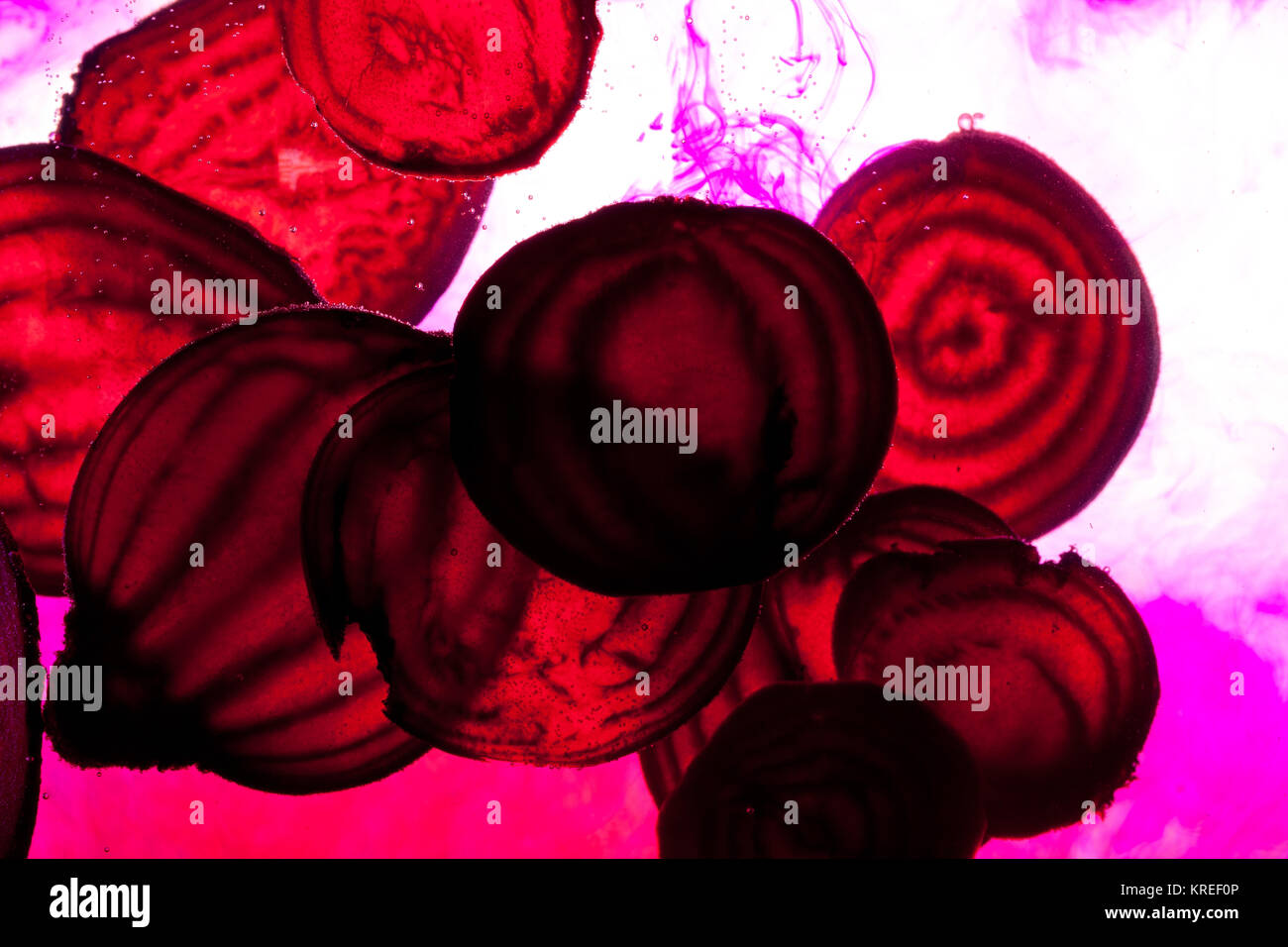 sliced raw beet Stock Photo - Alamy