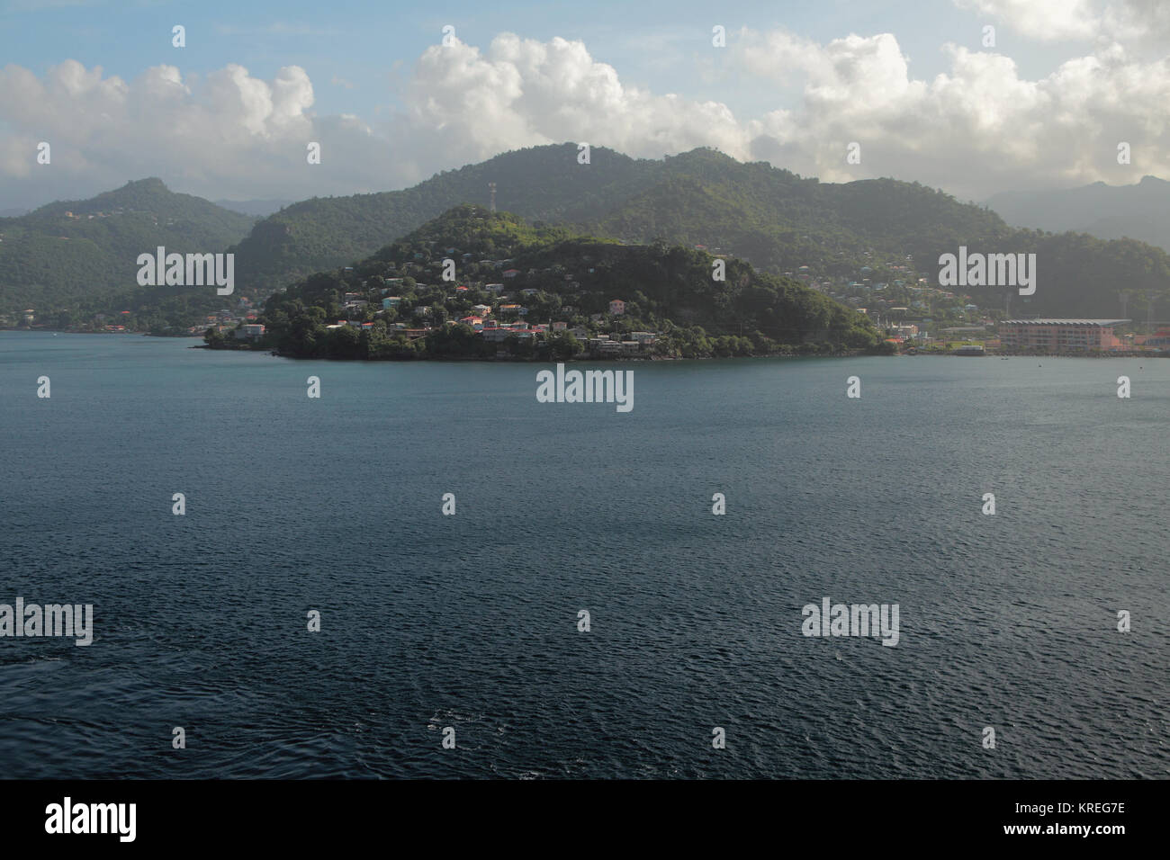 Caribbean island coast landscape in hi-res stock photography and images ...