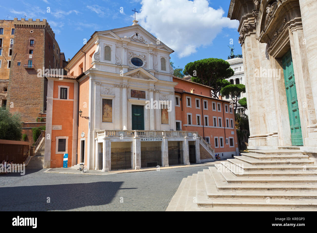 Mamertine prison hi-res stock photography and images - Alamy