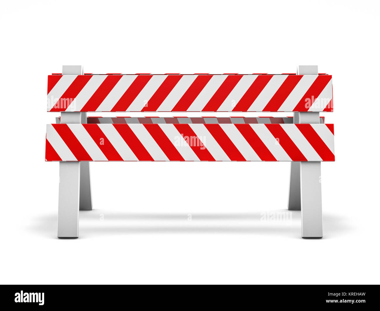 Road repair, under construction road sign. 3D rendering Stock Photo - Alamy
