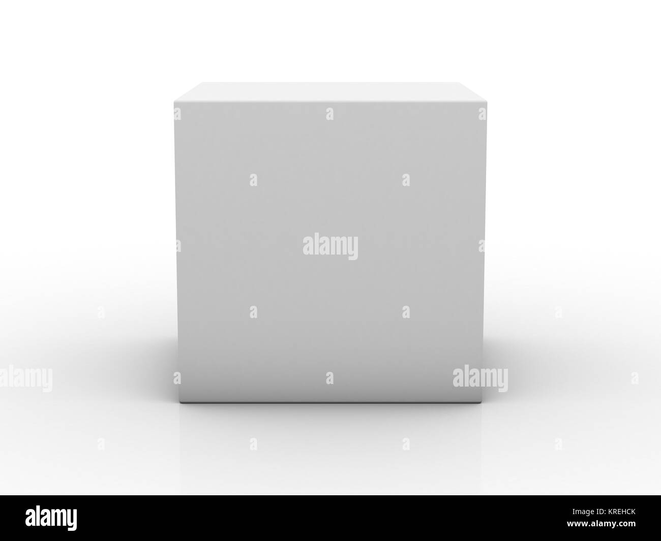 Blank Box On White Background With Reflection 3D Rendering Stock Photo blank-box-on-white-background-with-reflection-3d-rendering-stock-photo