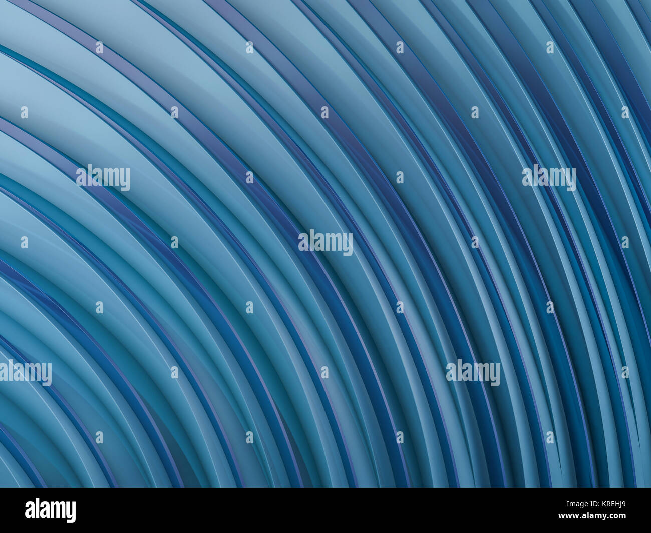 Abstract swirly shape blue background. 3D rendering Stock Photo - Alamy