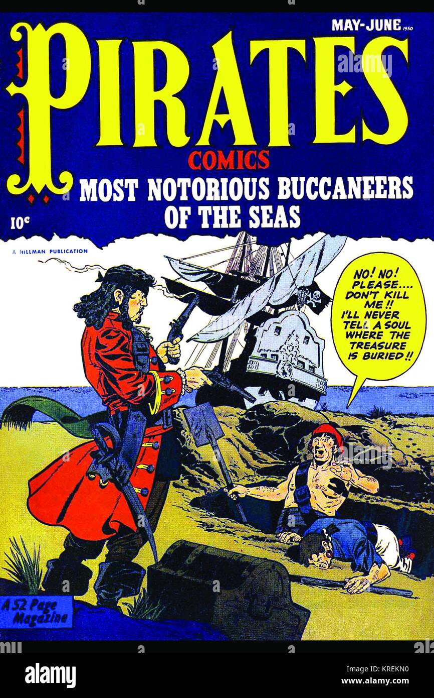 Pirates Comics #2 Stock Photo - Alamy