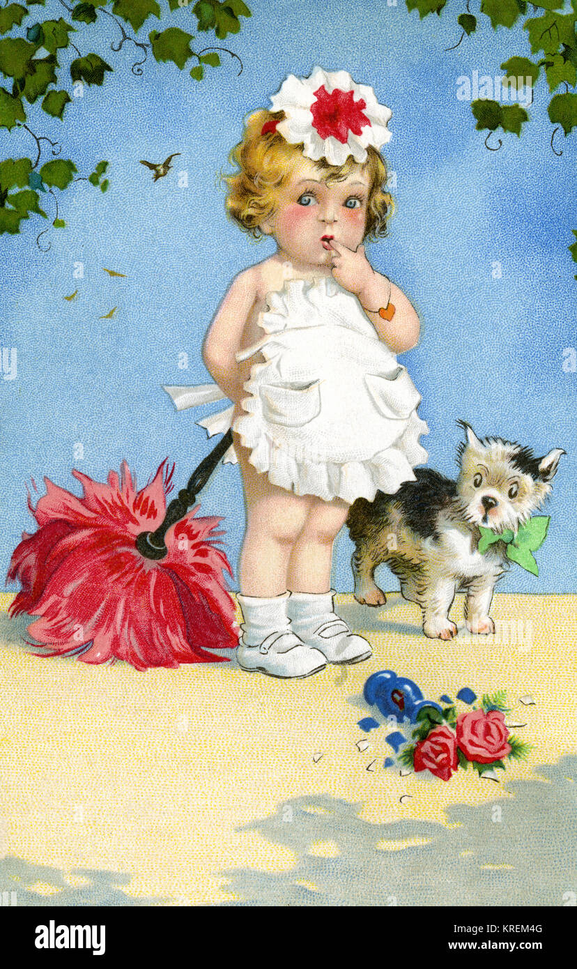 Child broken vase hi-res stock photography and images - Alamy