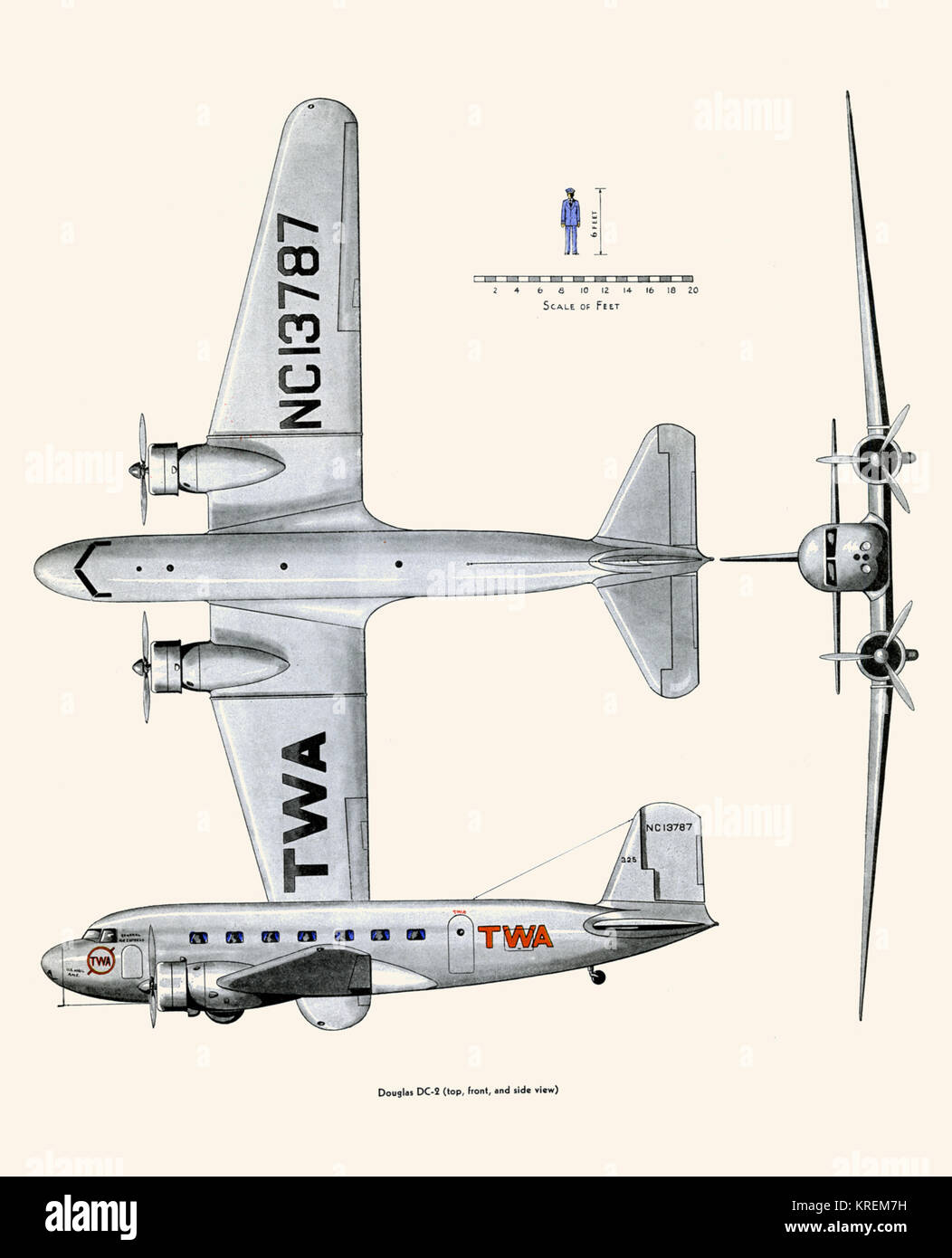 Douglas DC-3 Stock Photo - Alamy