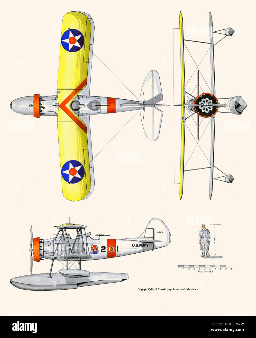 Vought 03U-3 Corsair Stock Photo - Alamy