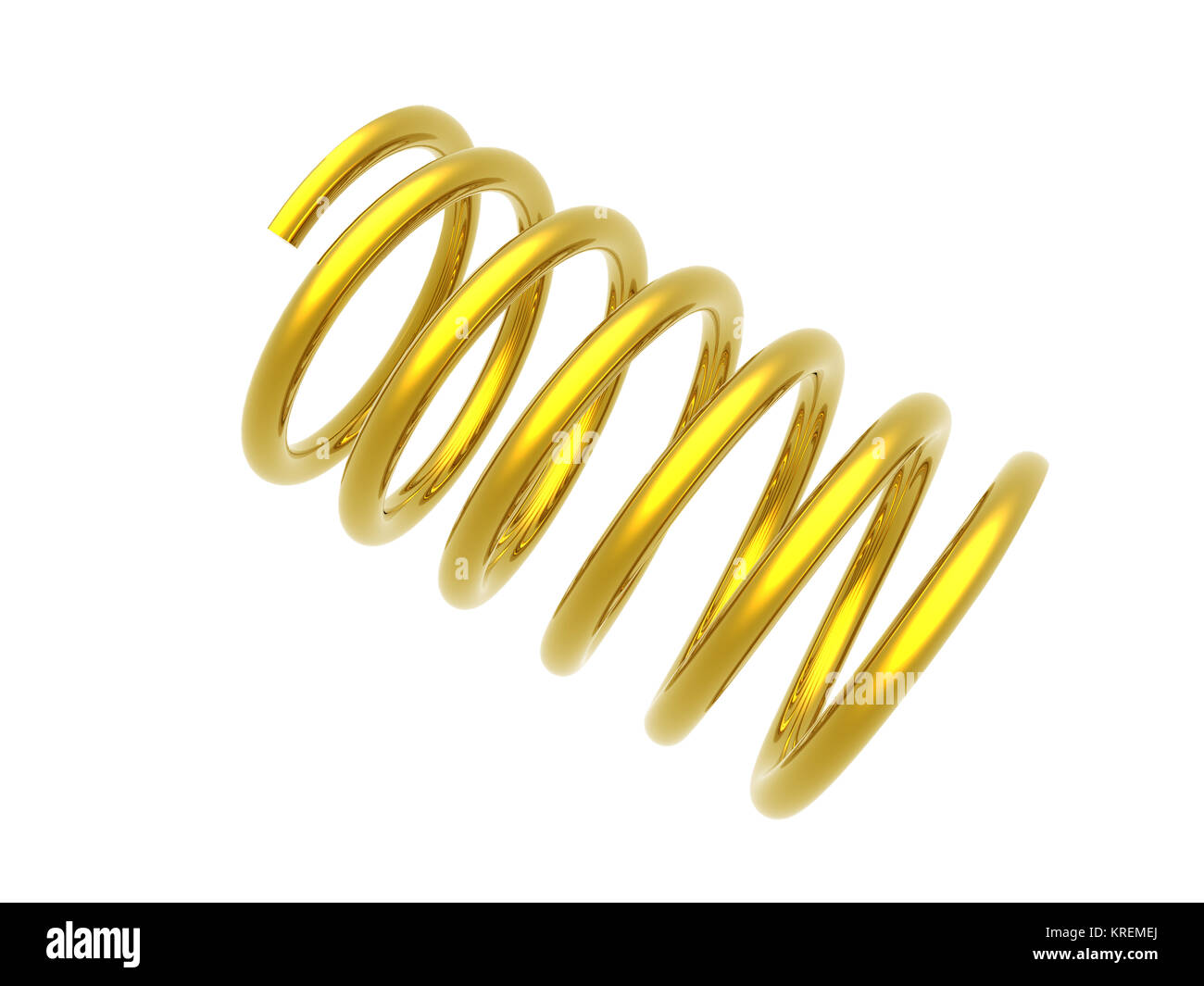 steel spring released Stock Photo - Alamy