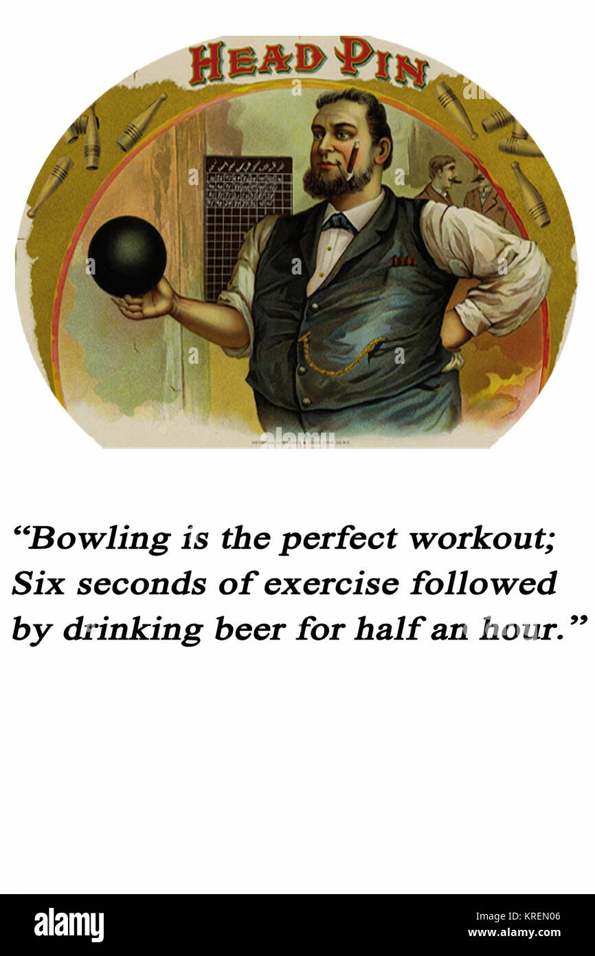 Bowling is the Perfect Workout Stock Photo - Alamy