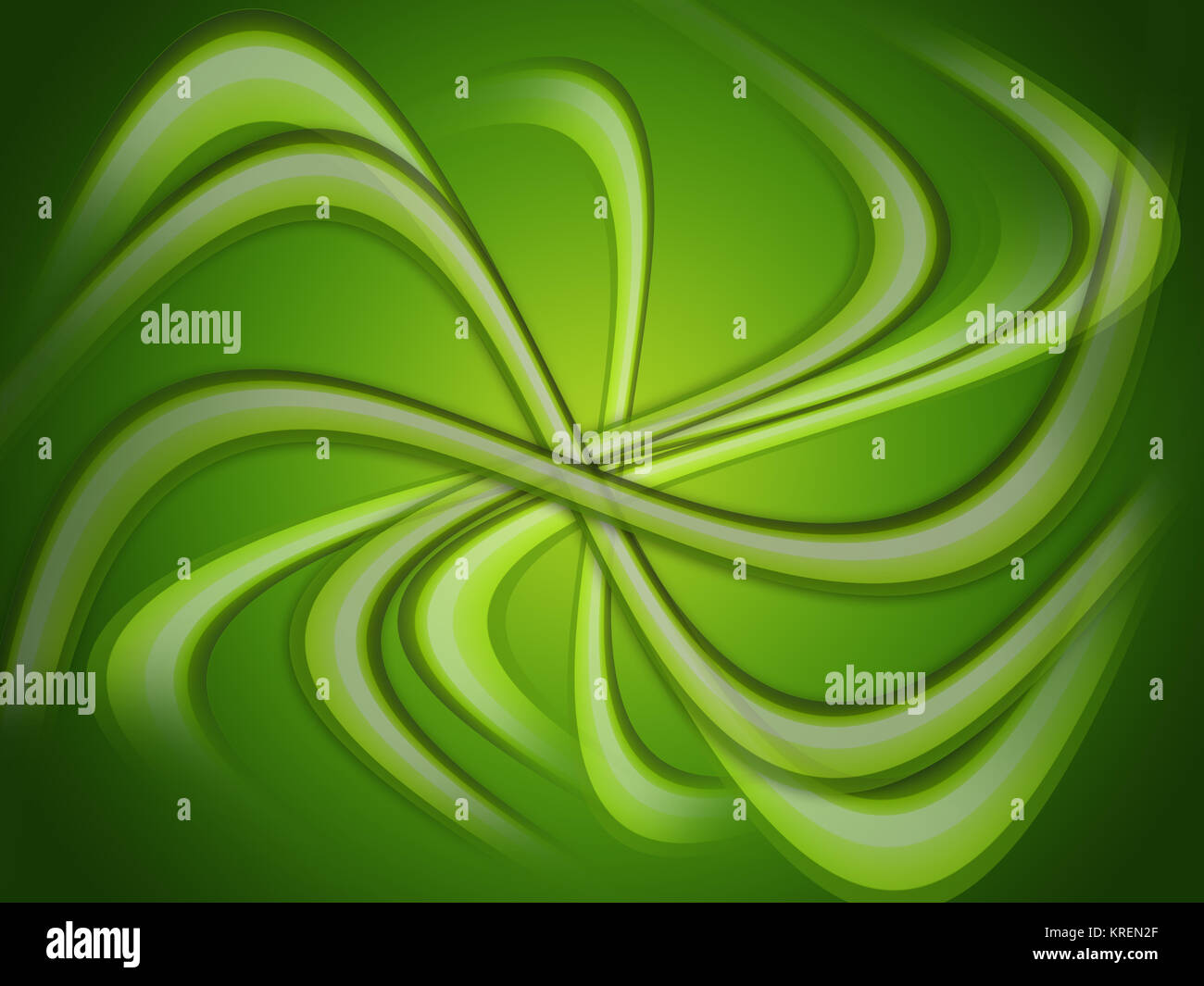 Green abstract shape Stock Photo - Alamy