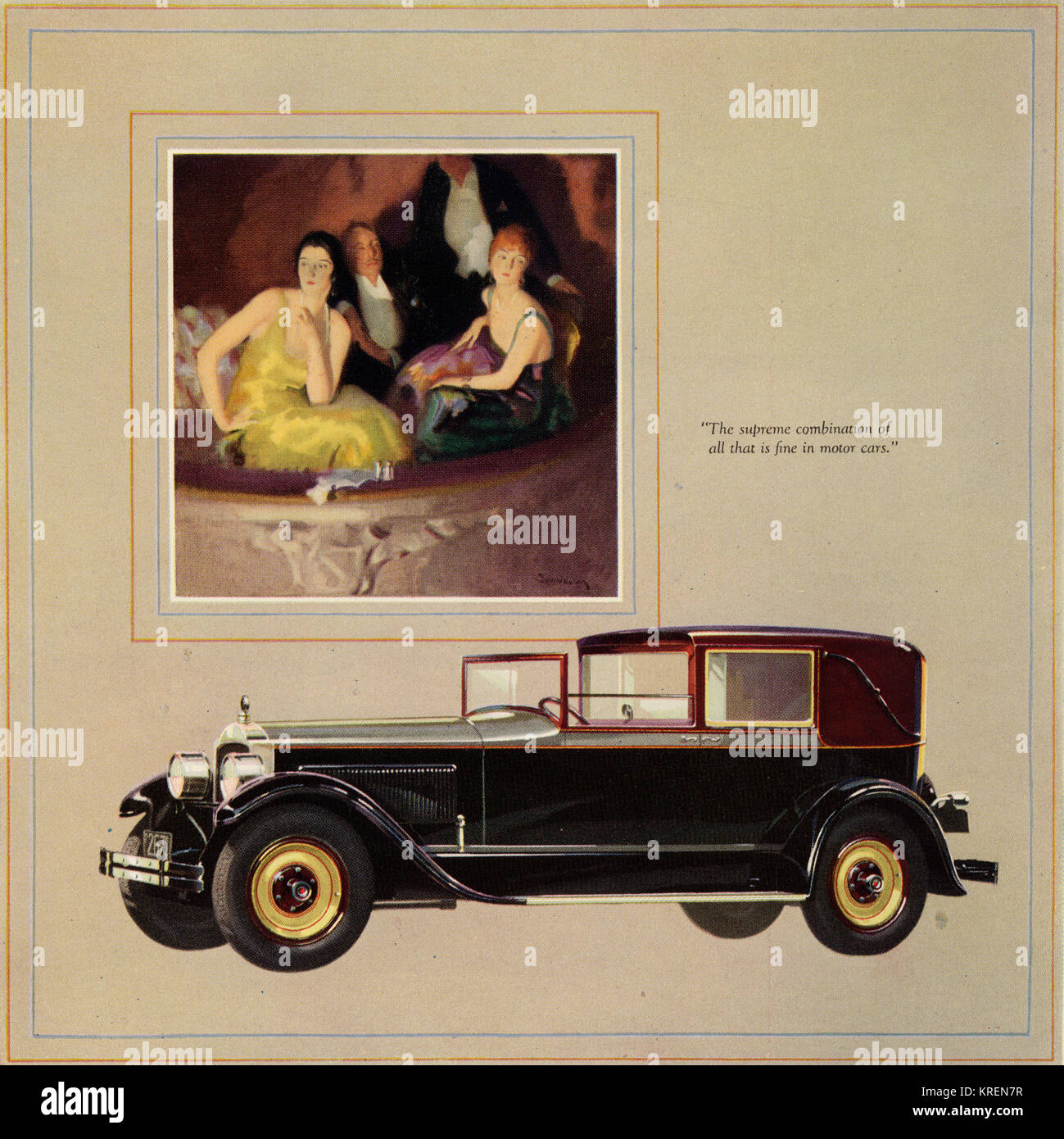 Packard advertisement hi-res stock photography and images - Alamy