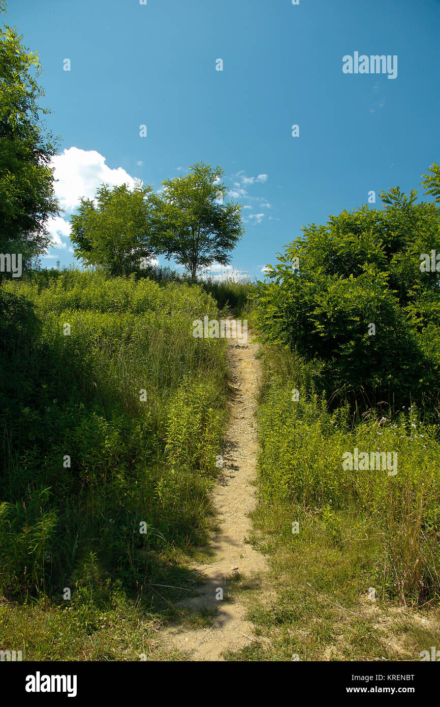 way up hill Stock Photo - Alamy