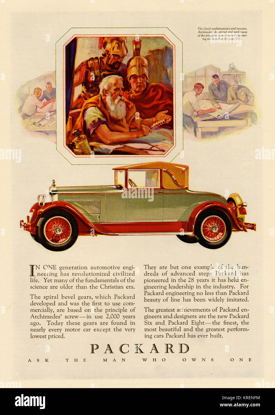 Packard advertisement hi-res stock photography and images - Alamy