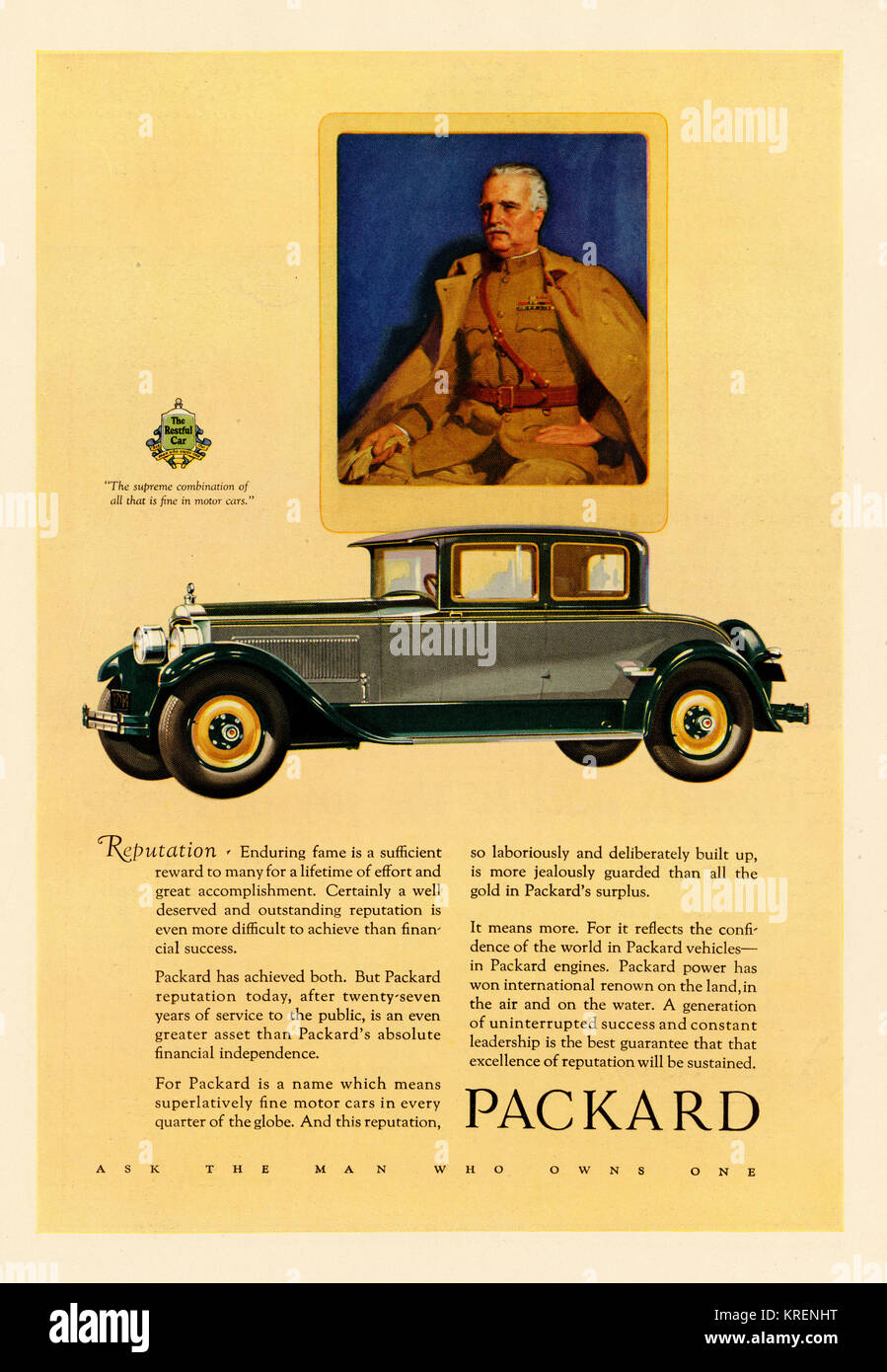 Packard advertisement hi-res stock photography and images - Alamy
