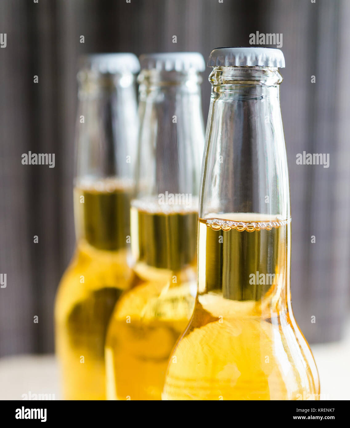 Capped glass bottles hi-res stock photography and images - Alamy