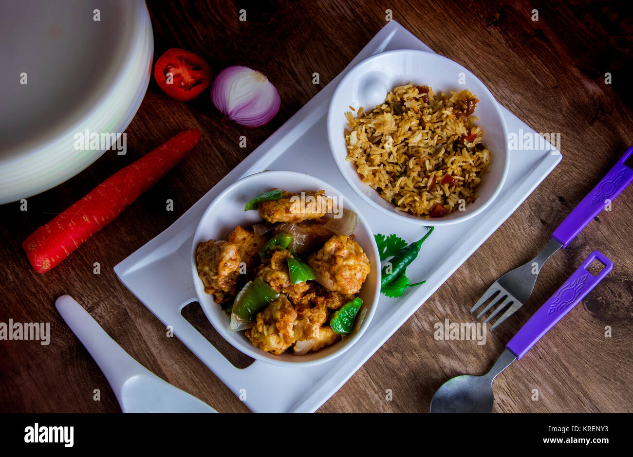 Chicken chilli hi-res stock photography and images - Alamy