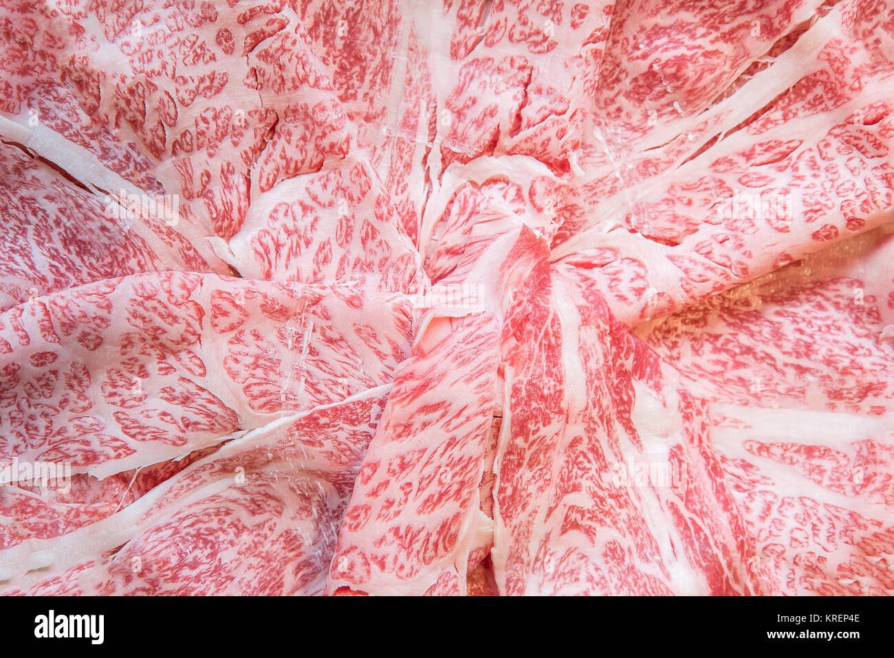 Wagyu beef texture hi-res stock photography and images - Alamy