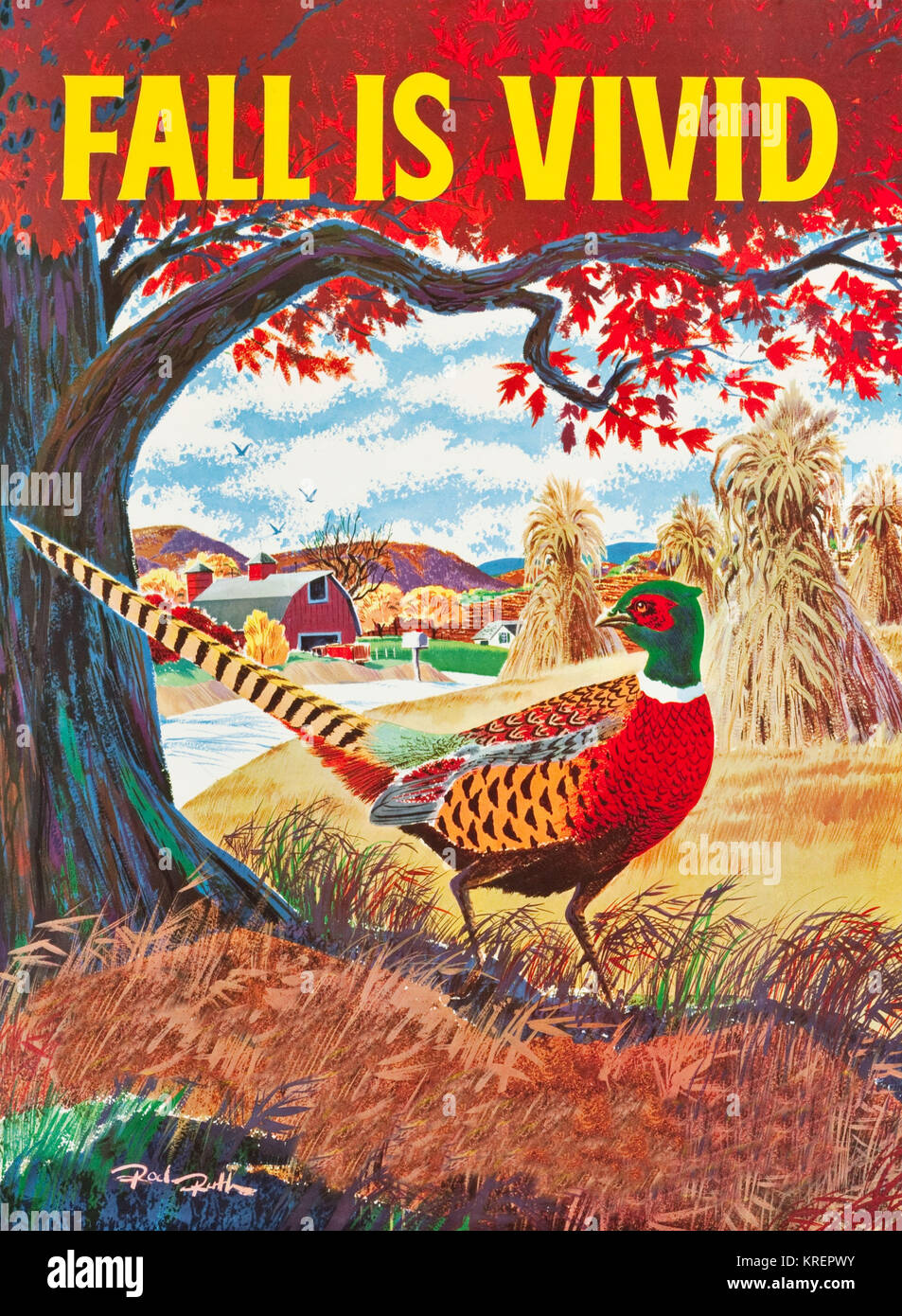 "Artist Rod Ruth (1912-1987) was raised near Lake Michigan, which ...