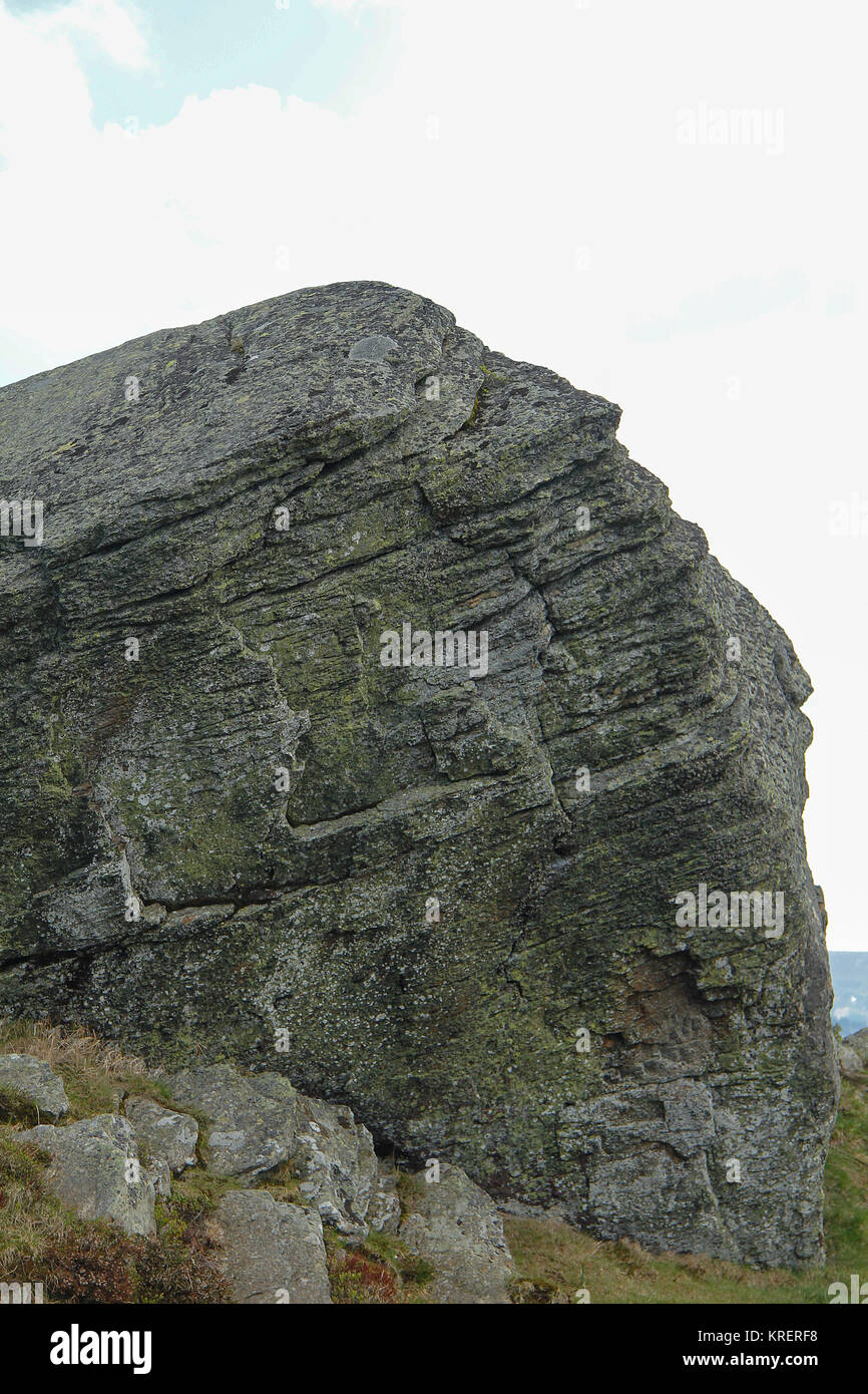 rocks on a mountain pasture in summer Stock Photo - Alamy