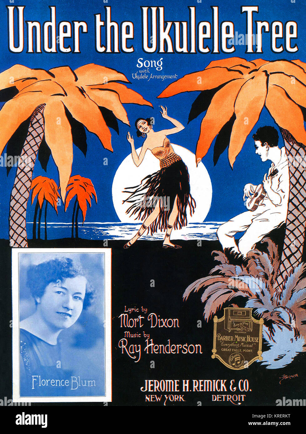 Ukulele under tree hi-res stock photography and images - Alamy