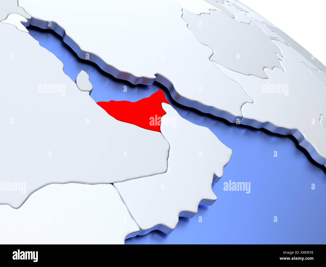 Map of arab countries hi-res stock photography and images - Alamy