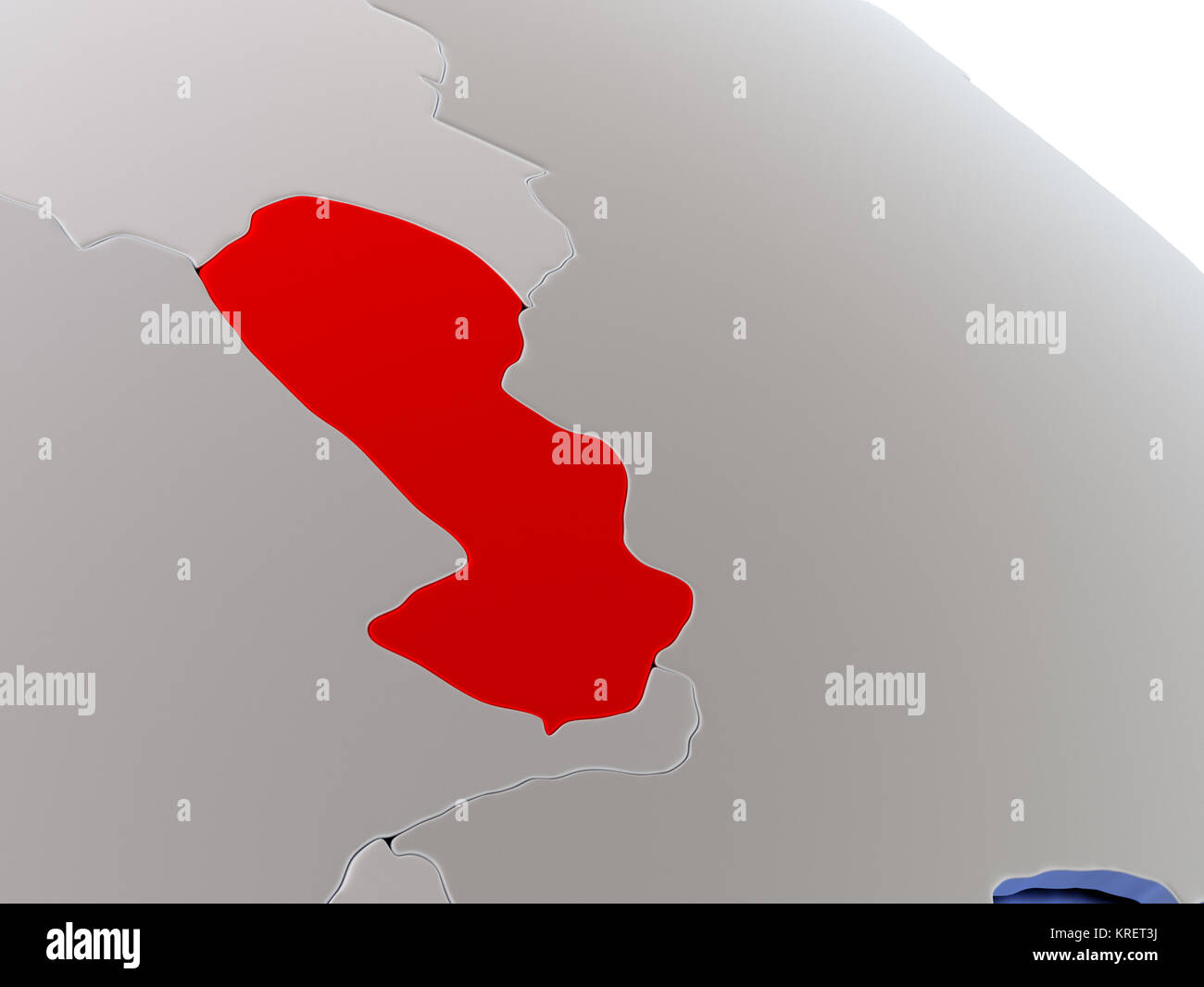 Paraguay political map hi-res stock photography and images - Alamy