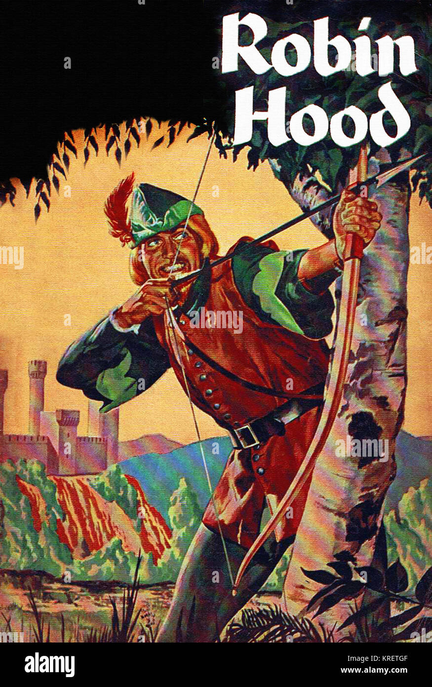 Robin hood book cover hi-res stock photography and images - Alamy