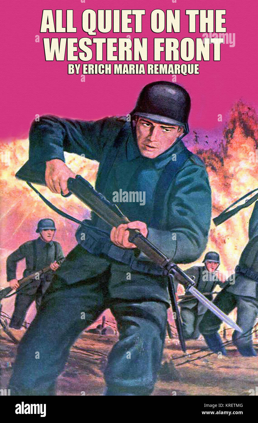 All quiet on the western front cover hi-res stock photography and ...