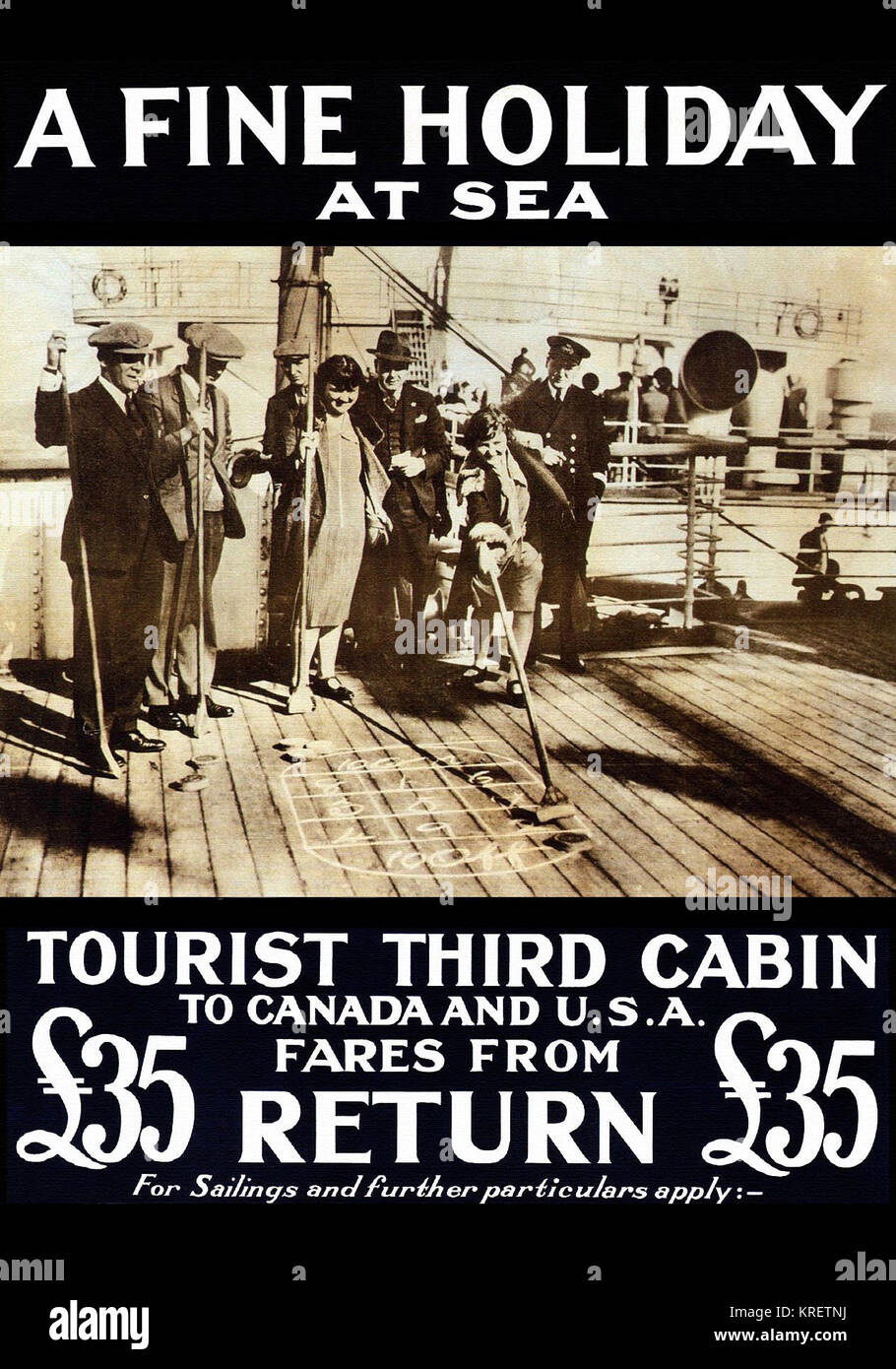 A Fine Holiday at Sea Stock Photo - Alamy