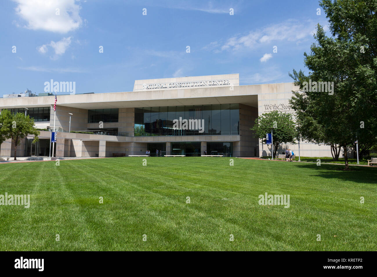 The National Constitution Center in Philadelphia, Pennsylvania, USA ...
