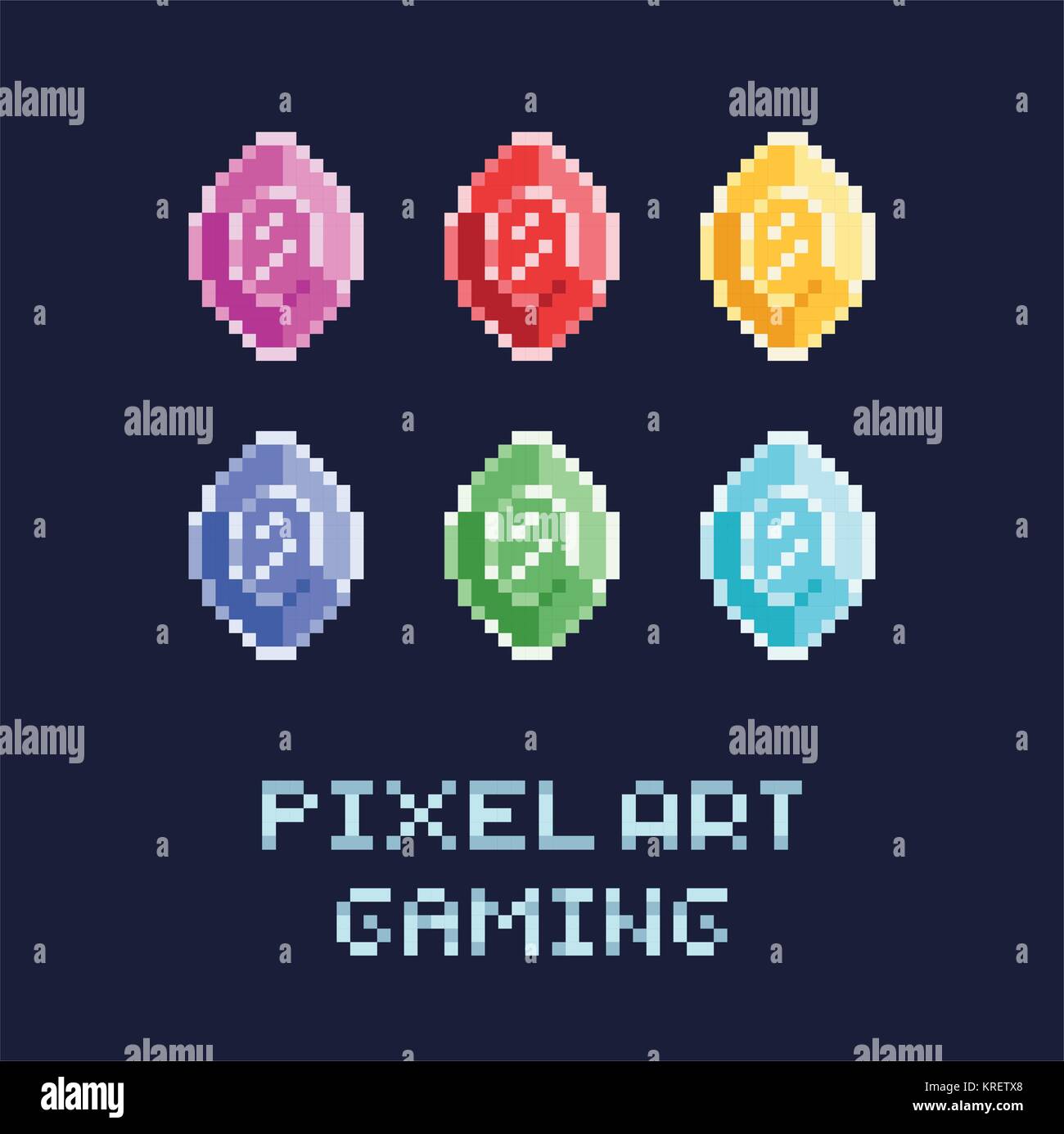 Different brilliant colors Stock Vector Images - Alamy