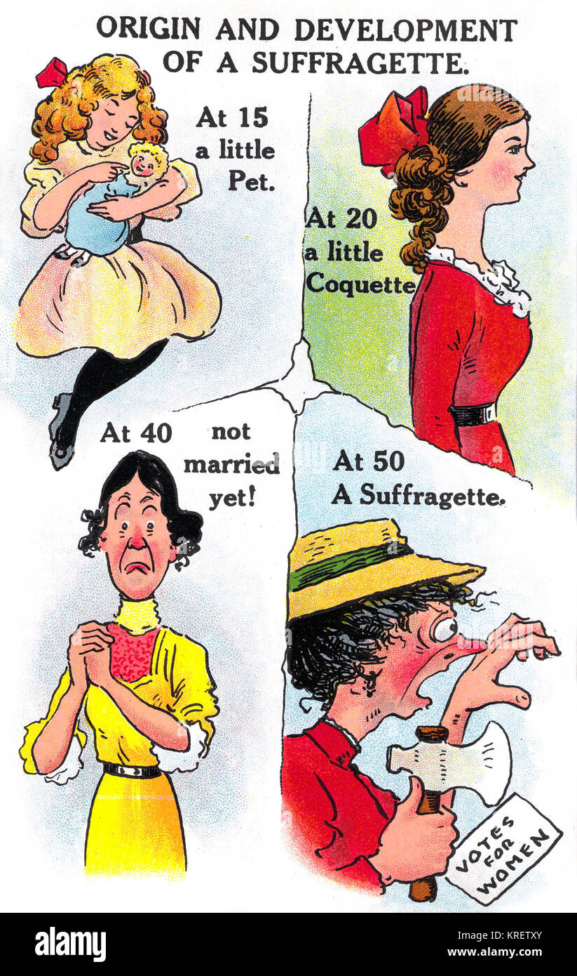 Origin and Development of a Suffragette Stock Photo - Alamy