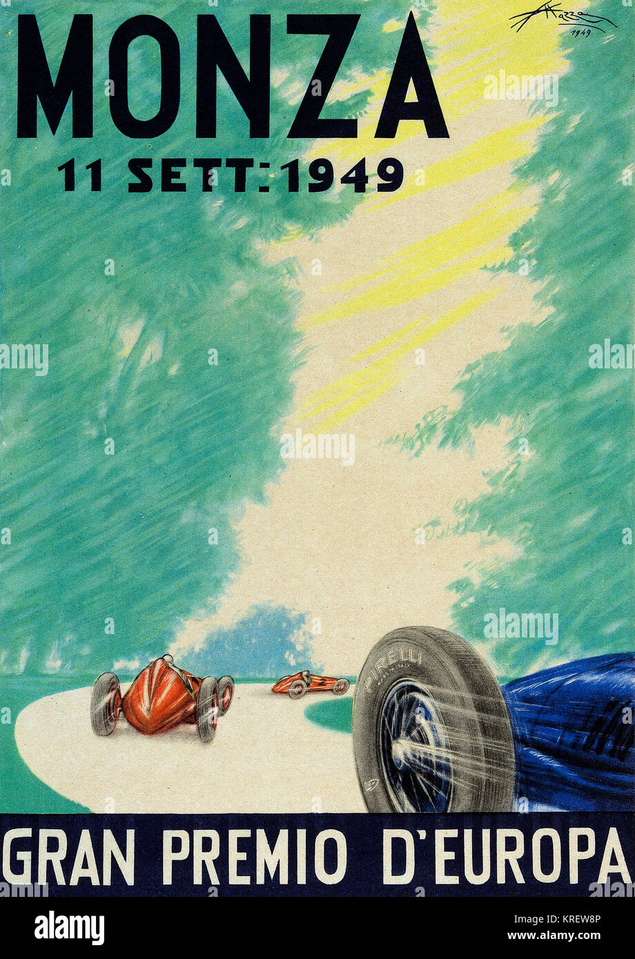 Monza Grand Prix Stock Photo - Alamy