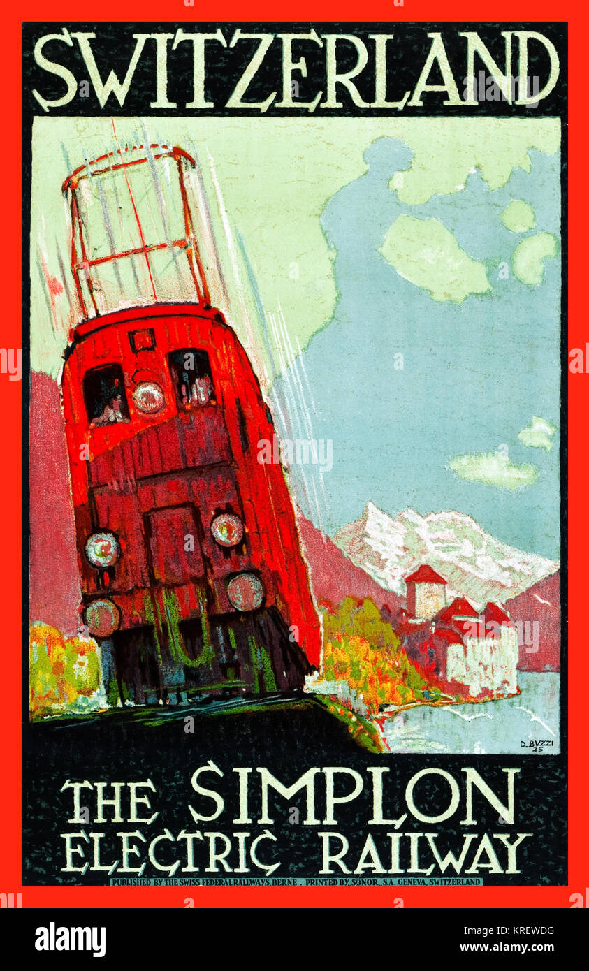 Simplon train hi-res stock photography and images - Alamy