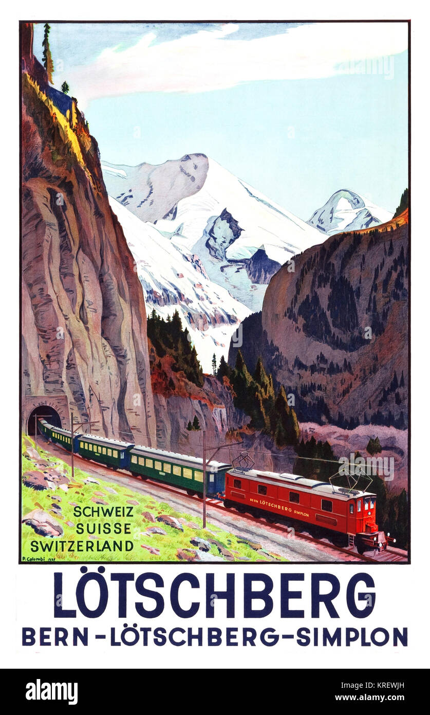 Simplon train hi-res stock photography and images - Alamy